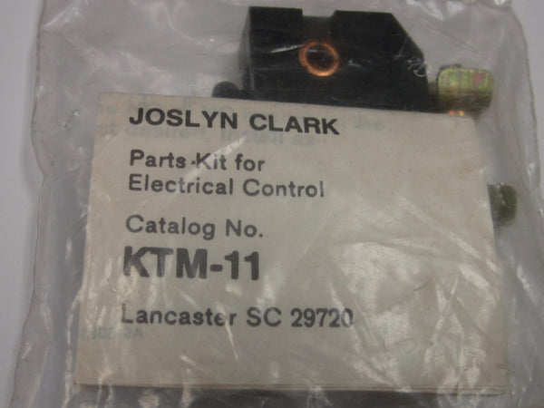 KTM-11 Joslyn Clark Controls Auxiliary contact (1 N.C.) for starter/co